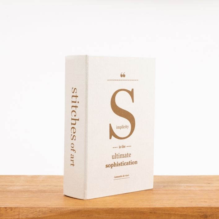 The Stitches - White book box L - White BoxB - The Stitches